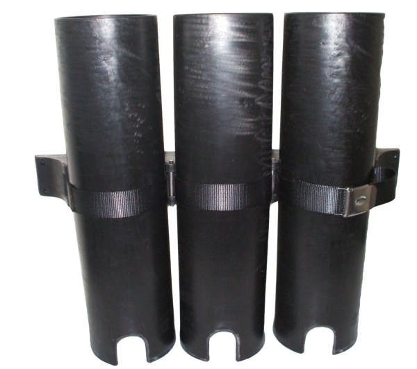 TT03 Triple with Mount (dive bottle rack) — Hi Tech Plastics